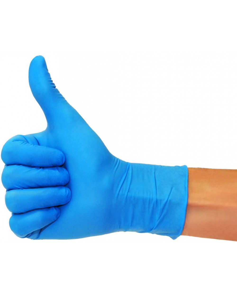 Gant NITRILE Bleu non poudré -BOITE DE 200 gants